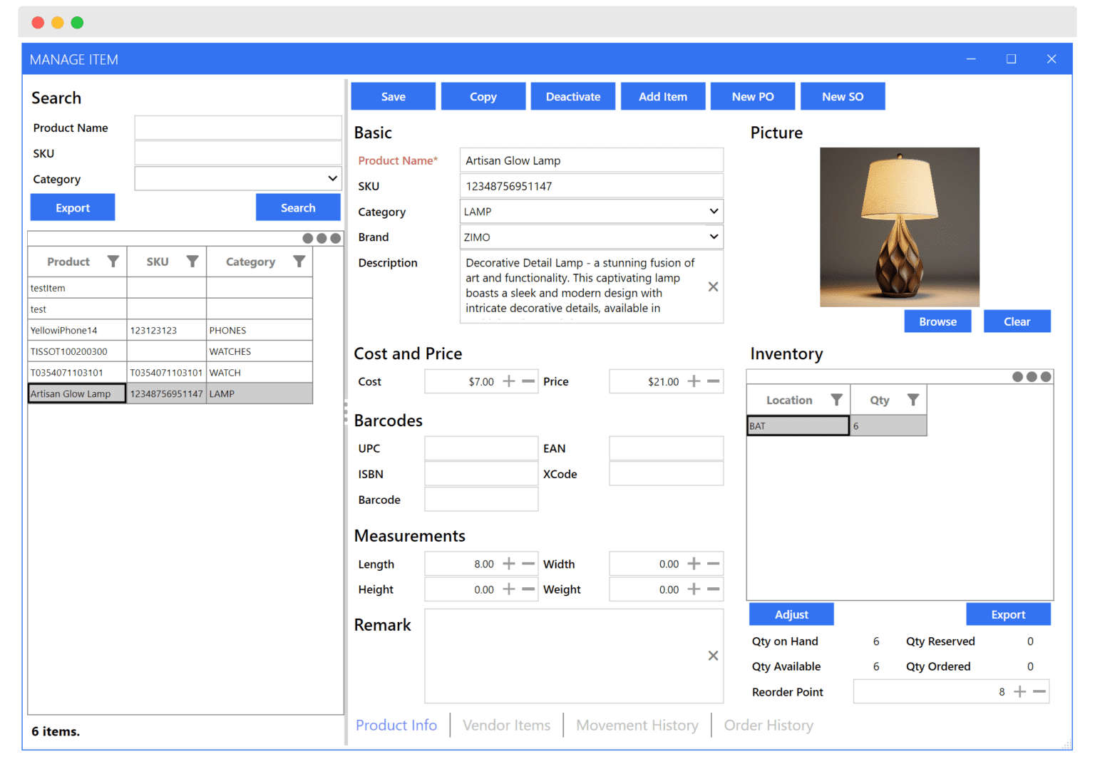 Inventory Management System